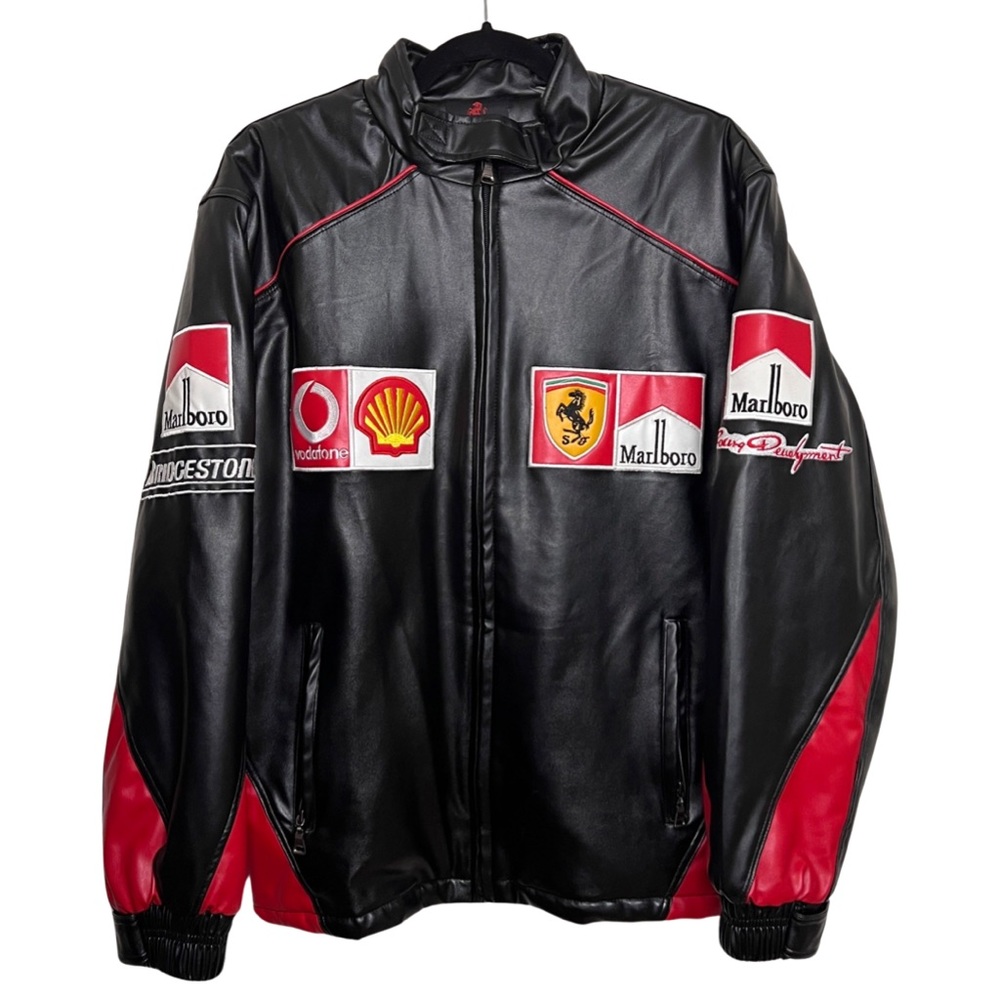 Insanely Rare Vintage Ferrari Racing Jacket - Gem